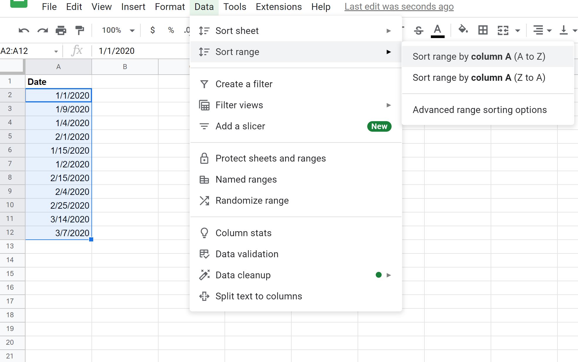 Comment Trier Par Date Dans Google Sheets avec Exemple Statorials
